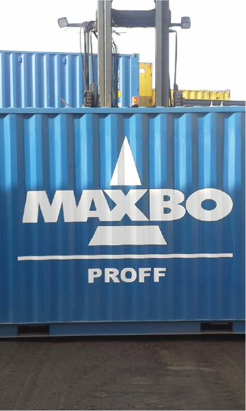 DesignSkilt. Container Norway