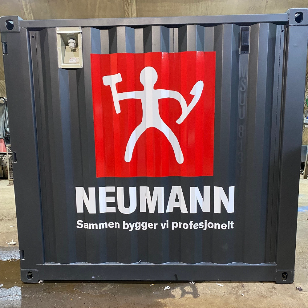 DesignSkilt. Container Norway